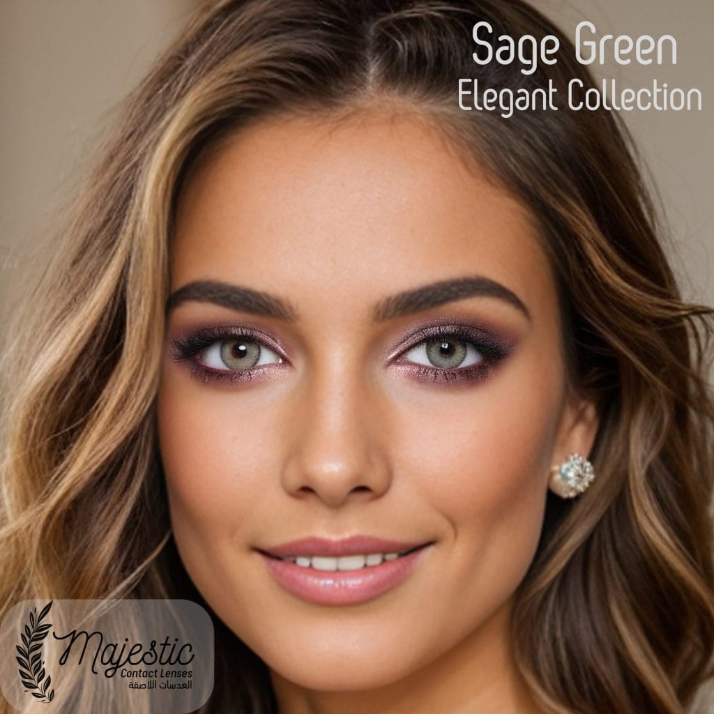 Sage Green Eye Lenses– Elegant Collection